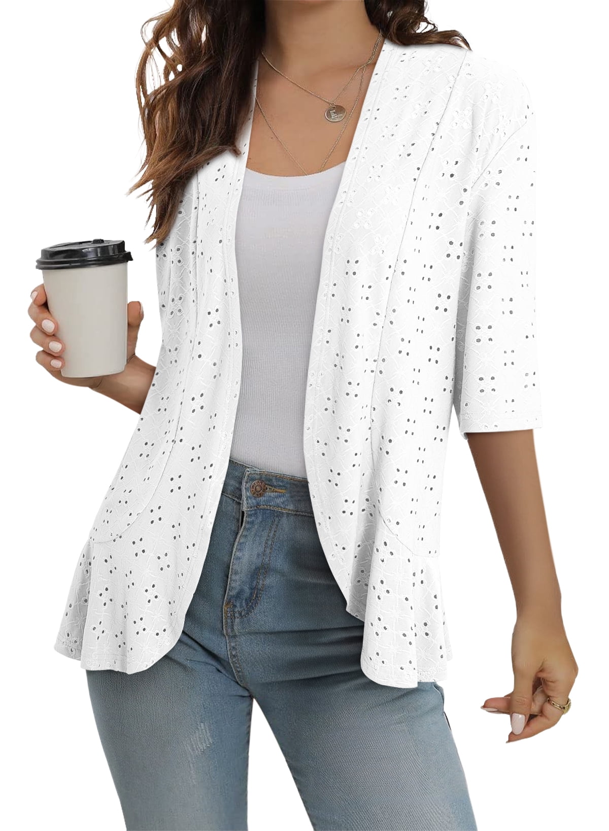Chase Secret Lightweight Summer Cardigan for Women Summer Netted ...