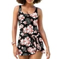 Chase Secret One Piece Swimsuit For Women Tummy Control Swim Dresses