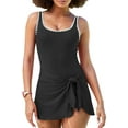 Chase Secret One Piece Swimsuits For Women Modest Tummy Control