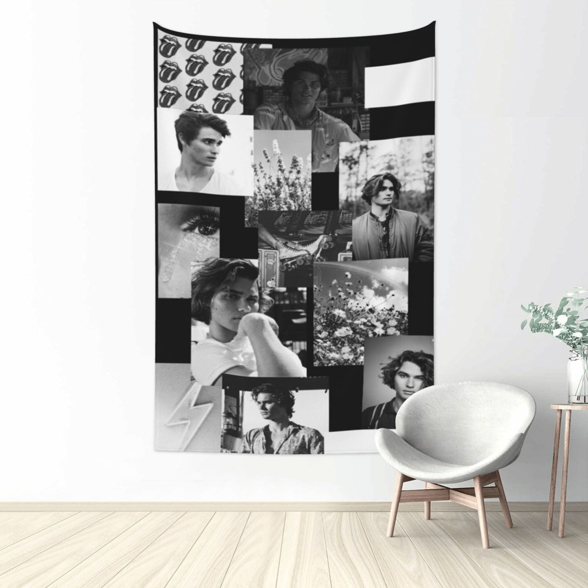 Chase Stokes Tapestry Poster Printing Wall Hanging Tapestries Wall Art ...