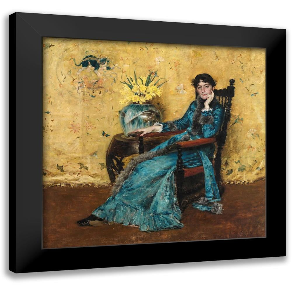 Chase, William Merritt 21x20 Black Modern Framed Museum Art Print ...