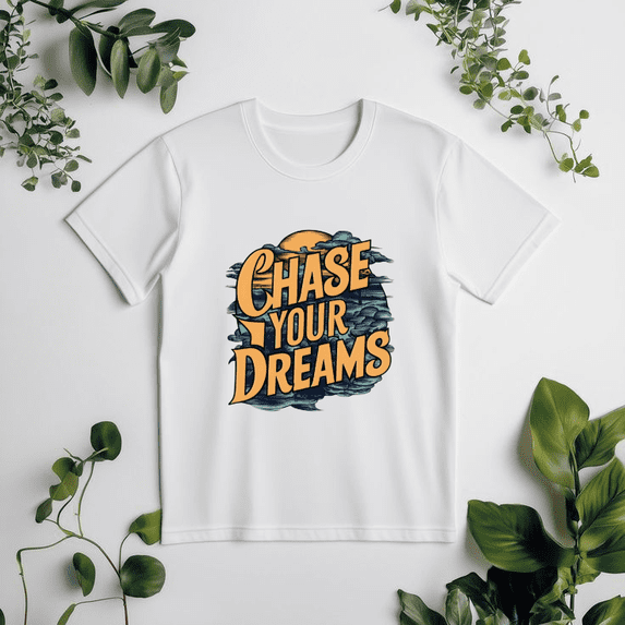 Chase Your Dream Motivational Success Goal Unisex T-Shirt, for men ...