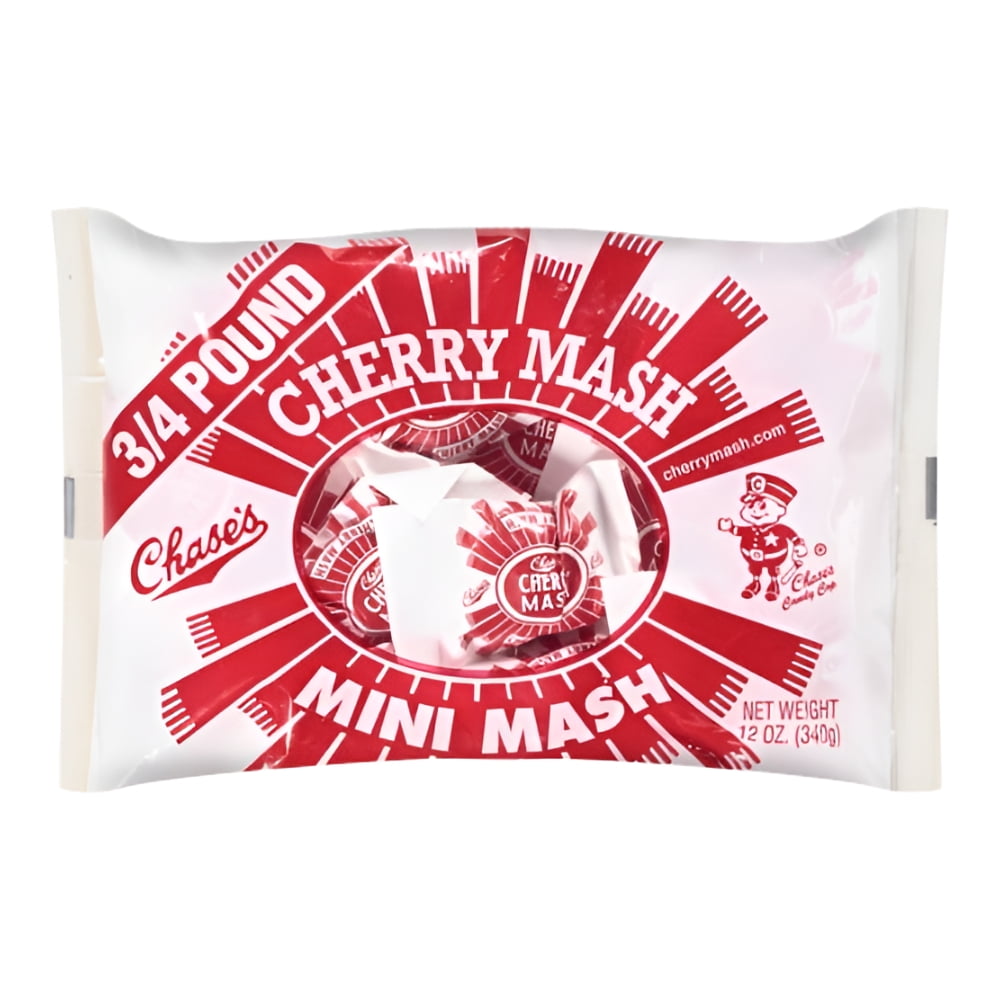 Chase's Mini Mash Fruity Snack, Cherry Mash, 12 Oz. - Walmart.com