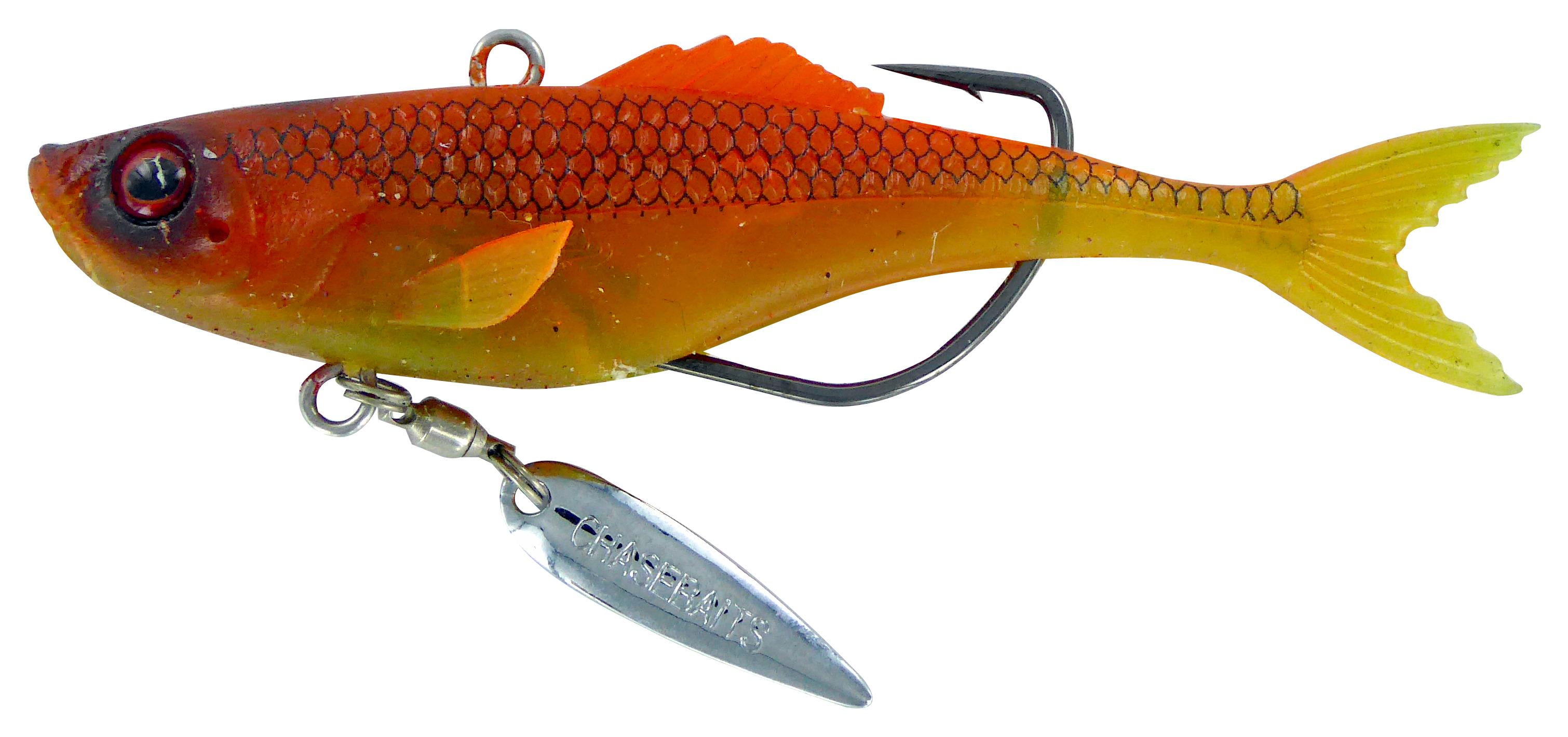 Chasebaits Rip Snorter Fishing Lure, 4.72", 1 oz, Orange Oil - Walmart.com