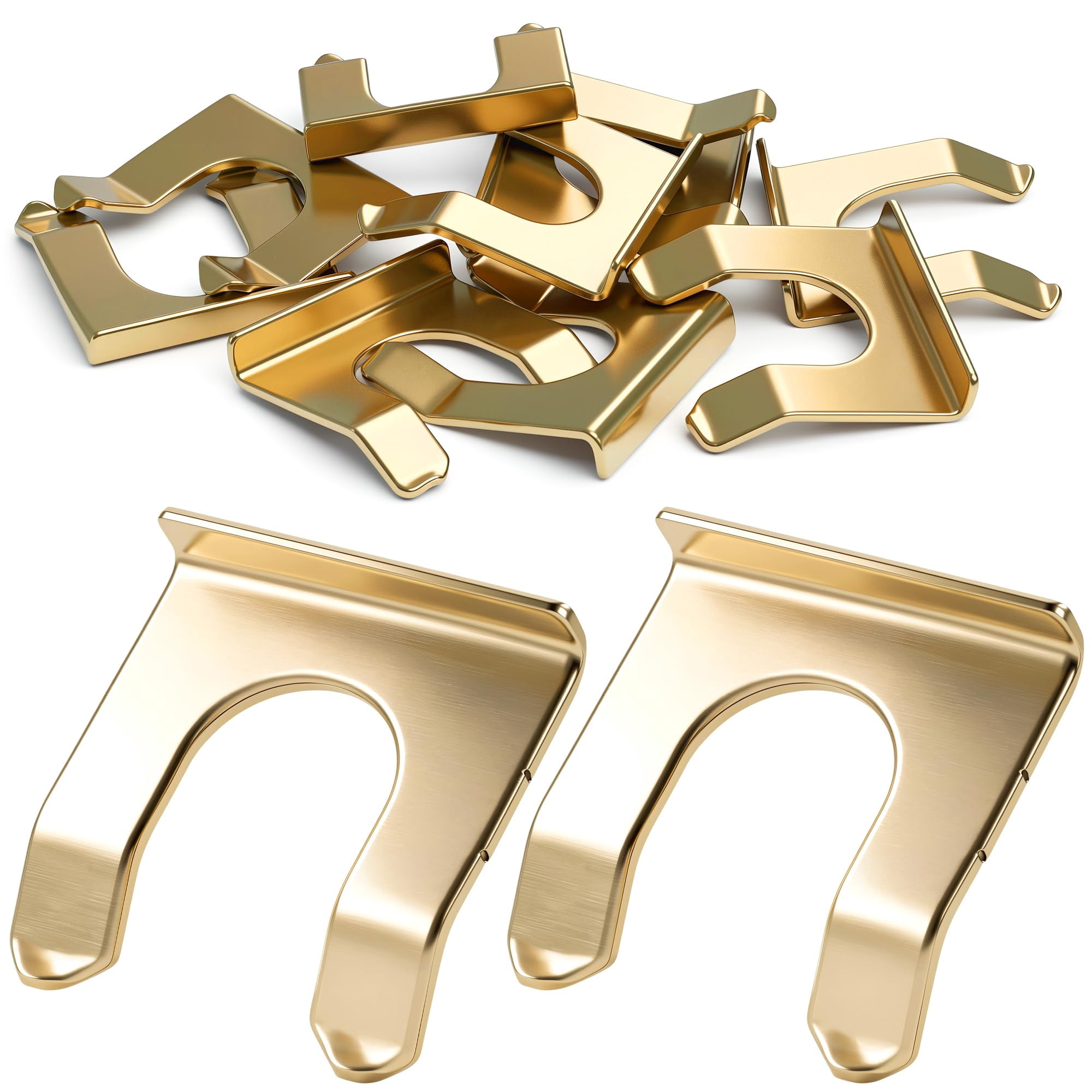 Chasenew 10PCS Brake Line Clips, U Shape Metal Brake Line Clips Brake ...