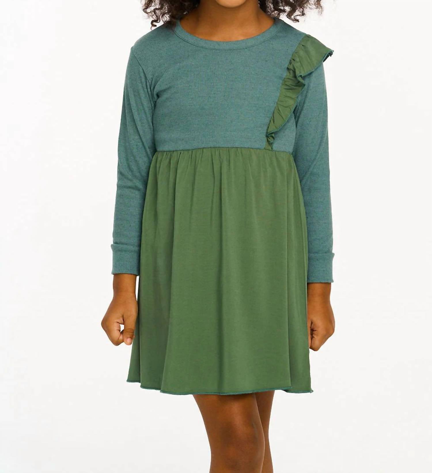 Chaser Kid's Ruffled Dress - Walmart.com