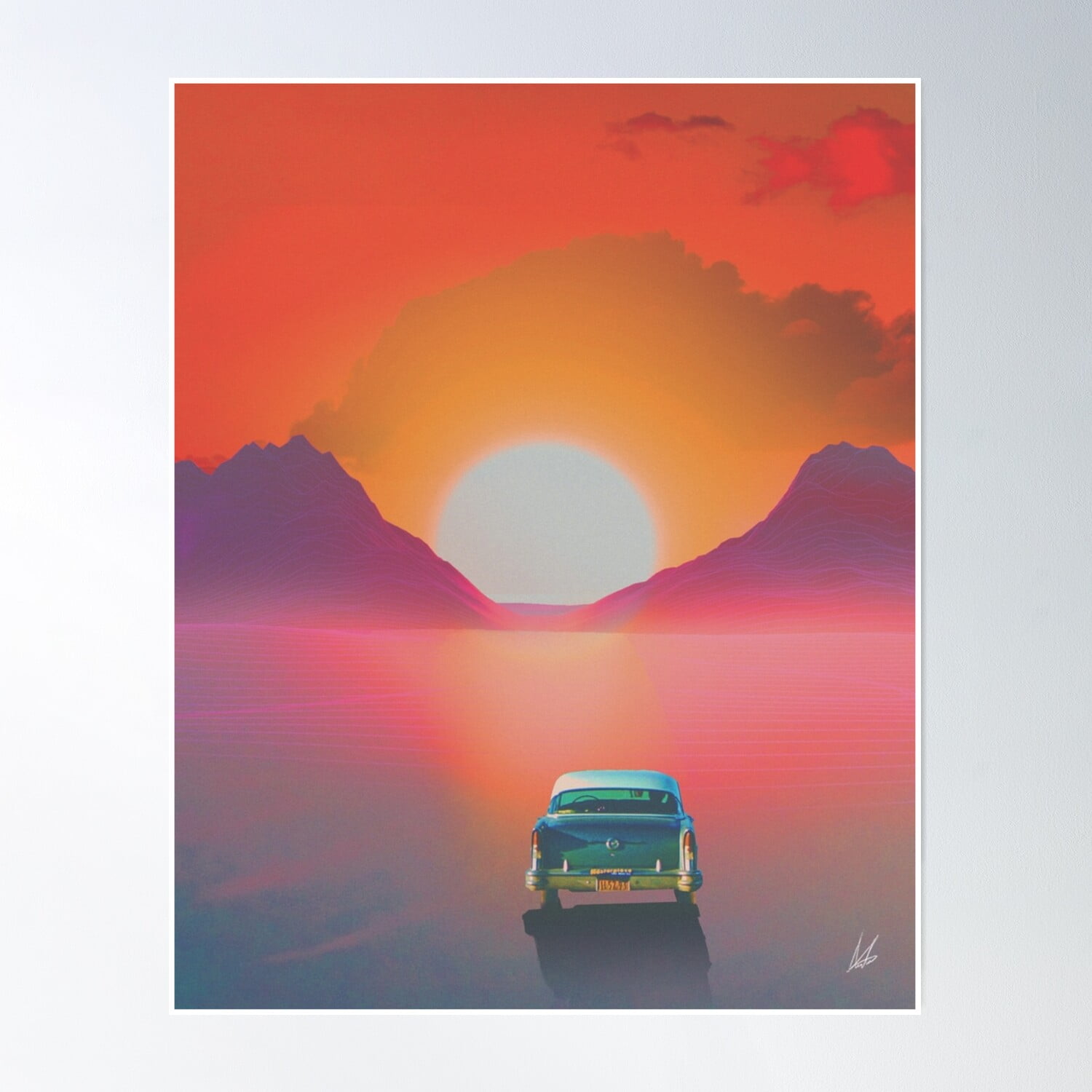 Chaser Poster Wall Art, Modern Wall Decor, 16x24 UNFRAMED - Walmart.com