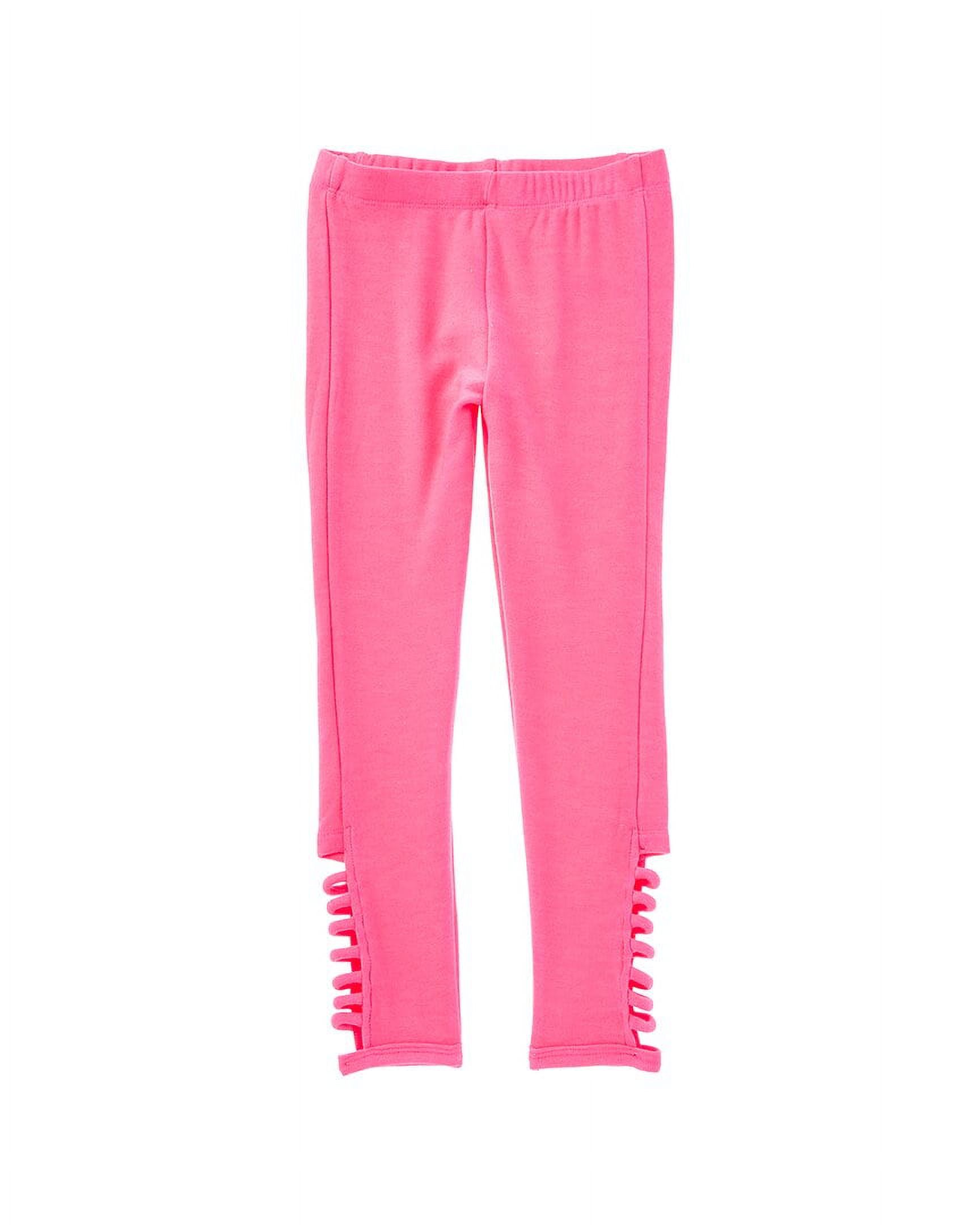 Chaser girls Cozy Knit Side Detail Legging, 7, Pink - Walmart.com