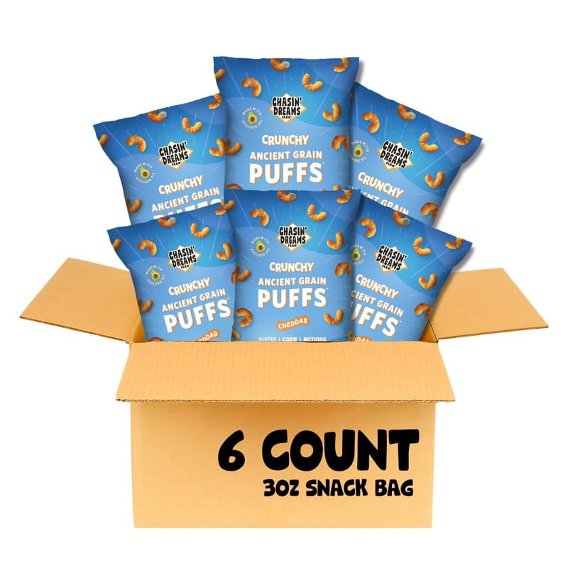 Chasin Dreams Crunchy Ancient MSF2 Grain Puffs Made with Sorghum and ...