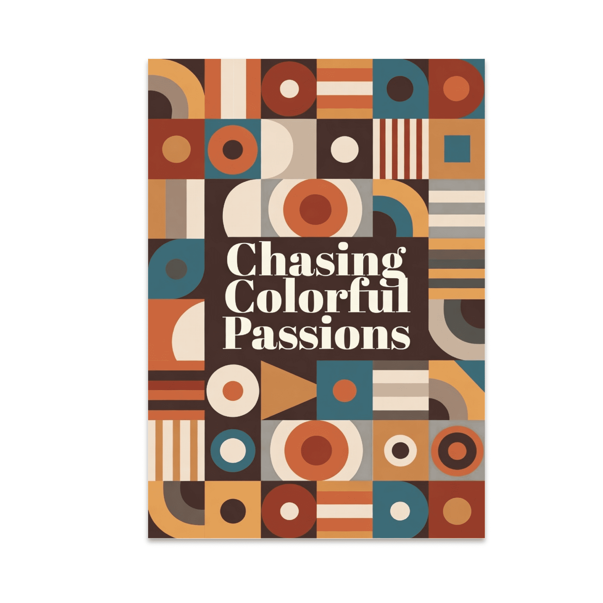 Chasing Colorful Passions Retro Geometric Art - Home Decor Enthusiast ...