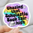 Chasing That Bookish Teacher Book Lover Sticker - Walmart.com