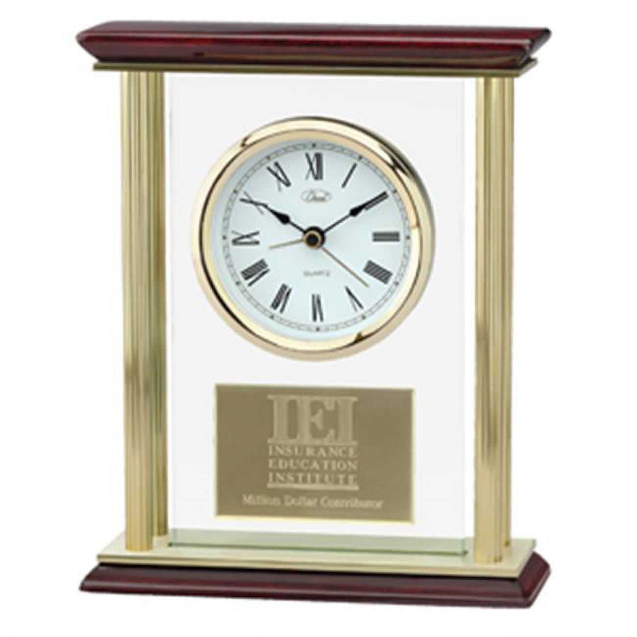 Chass 72410 Premiere Four Pillar Clock - Walmart.com