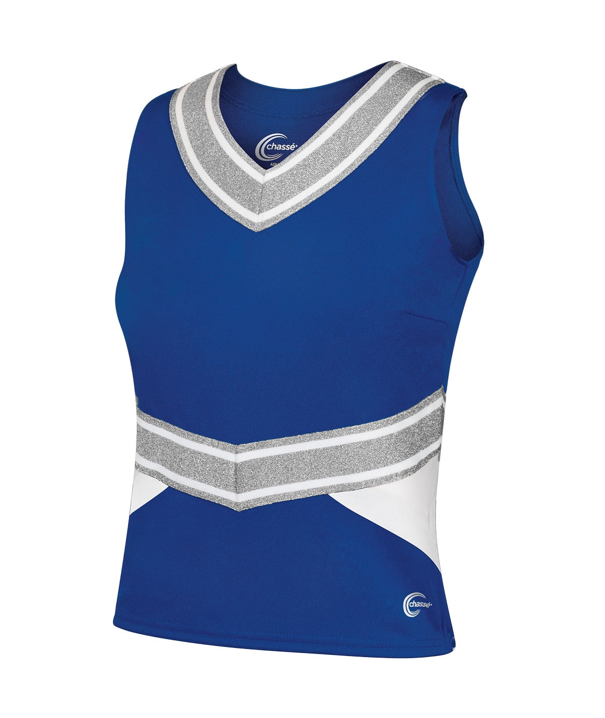 Chassé Cheerleading Uniform Top for Girls - Blaze Boost, Fitted V-Neck ...