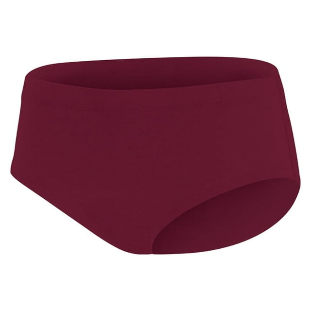 Chassé Girls Basic Cheerleading Briefs (Maroon, YXS) - Walmart.com