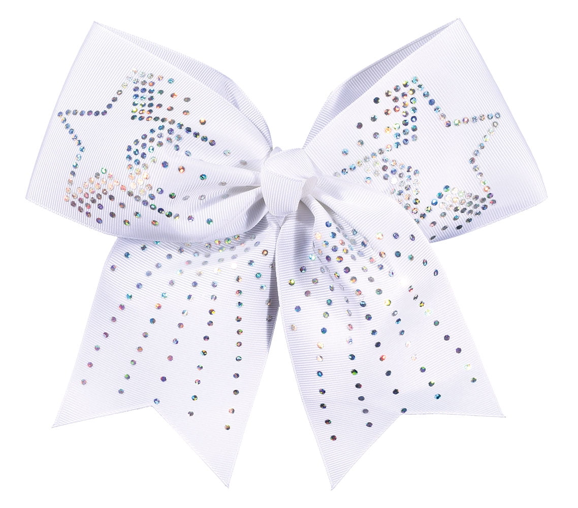 Chassé girls Super Star Hair Bow-Wht - Walmart.com