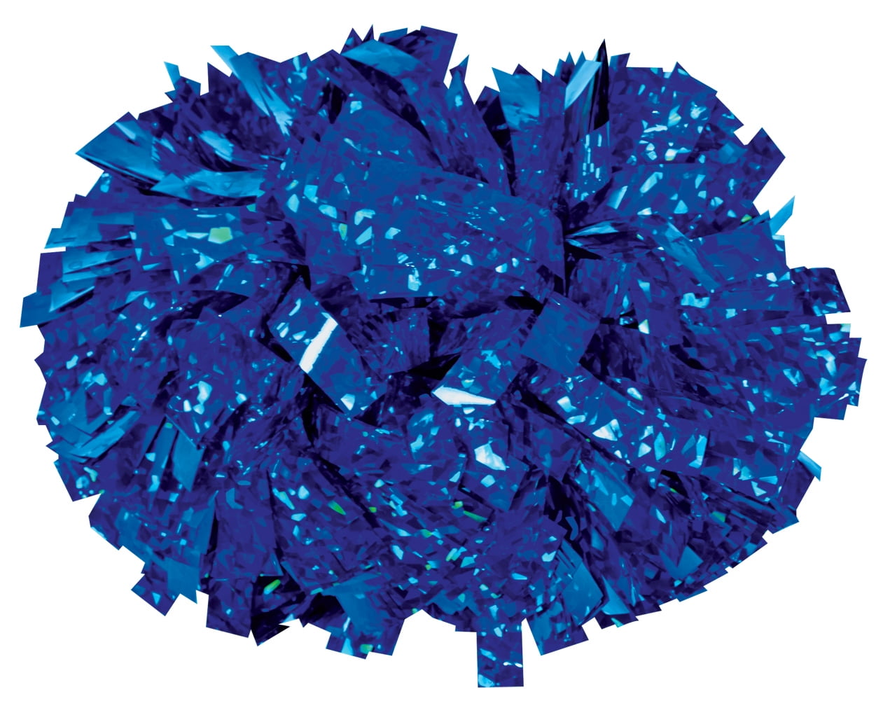 Chasse Holographic Cheerleading Pom Poms - Shiny Metallic Foil Cheer ...