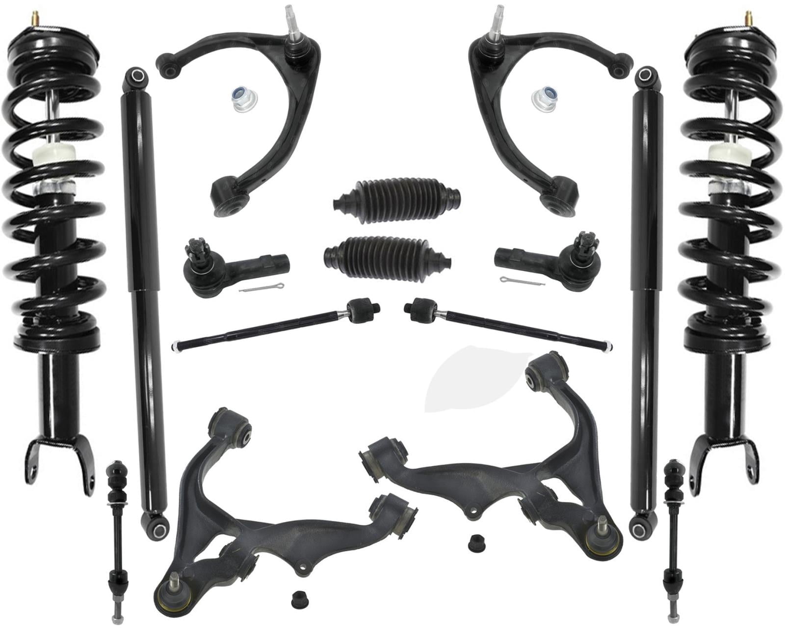 Chassis Kit Upp Low Control Arm Bushings Ball Joint 13-18 Ram 1500 4 ...