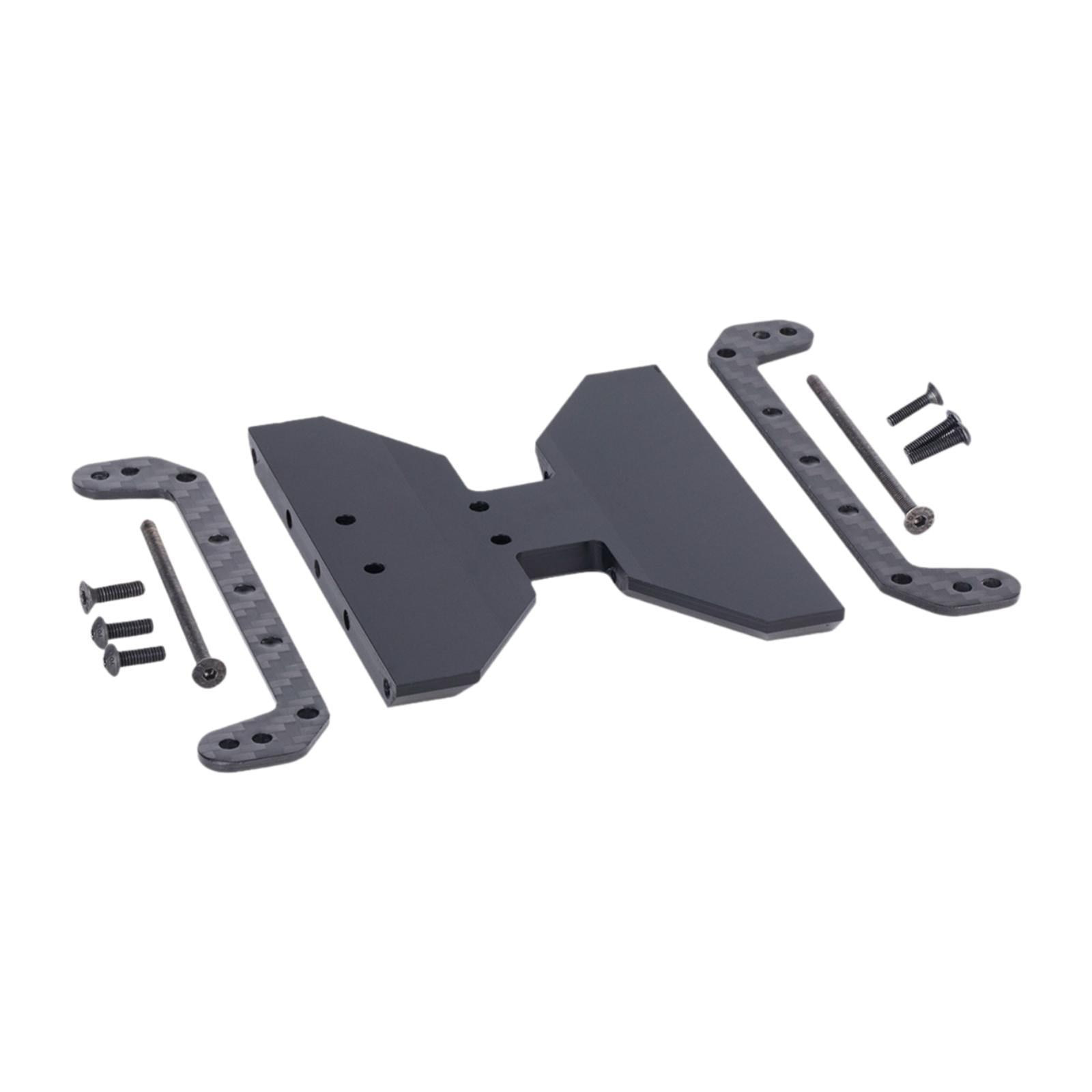 Chassis Skid Plate Bottom Skid Plate Protection Plate POM Carbon Fiber ...