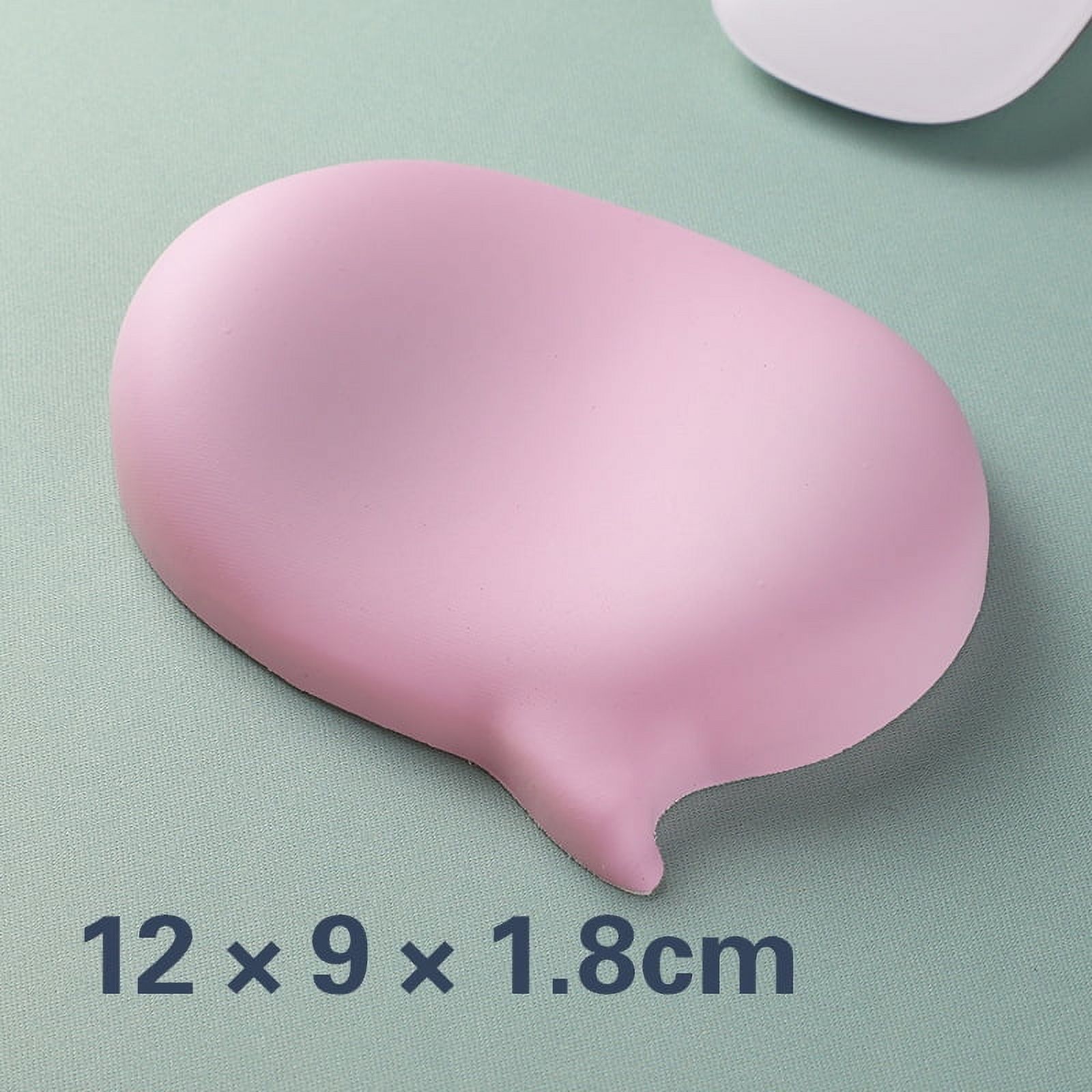 Chat Bubble Silicone Wrist Mouse Pad Keyboard Hand Rest Wrist Rest Palm ...
