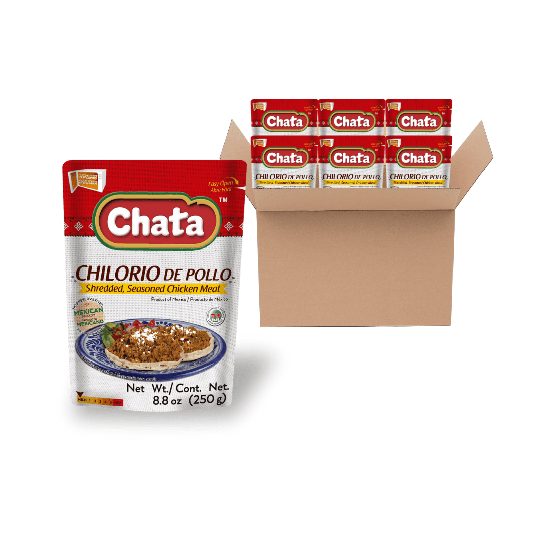 Chata Chilorio Chicken, Pouch 8.8 oz, Pack of 6 - Walmart.com