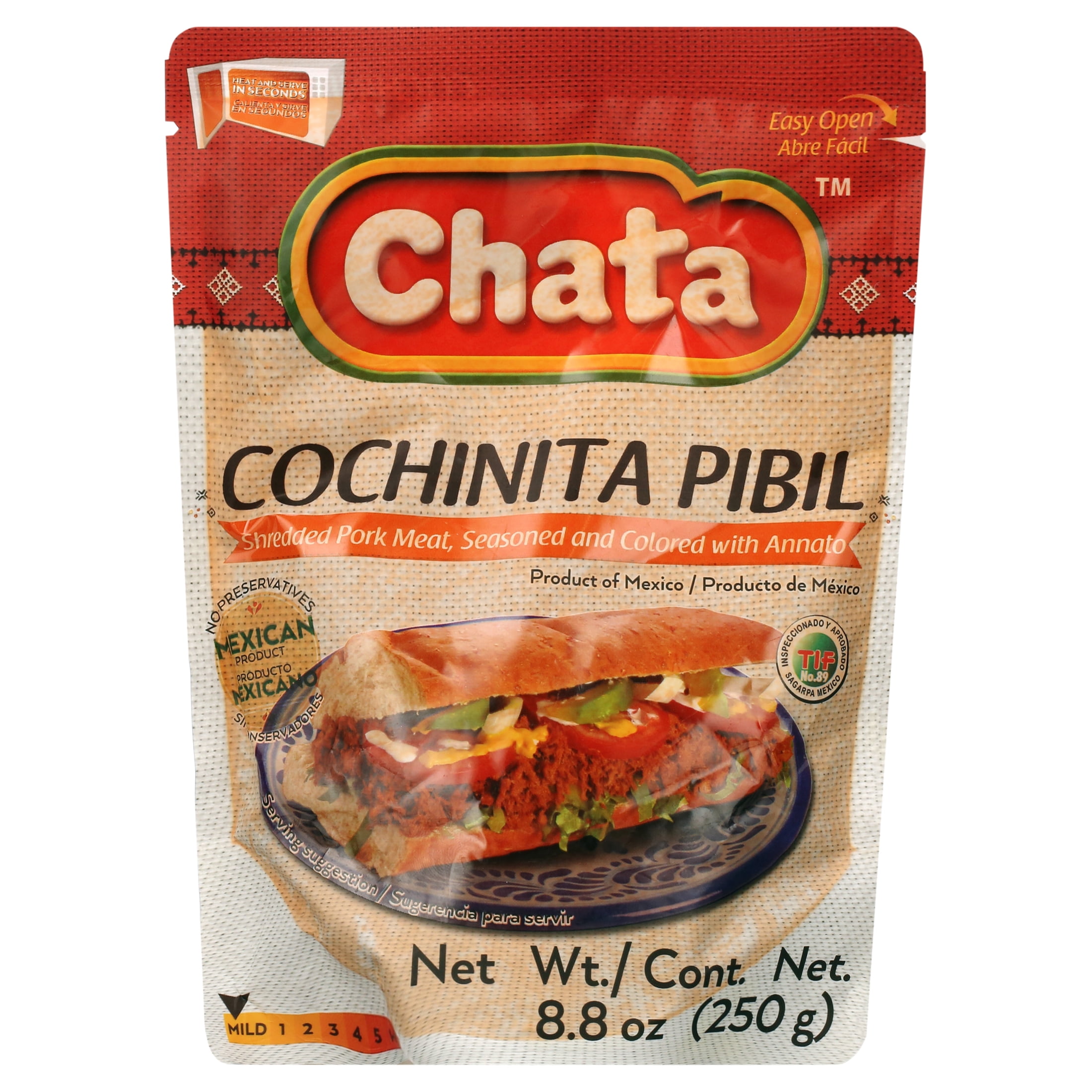 Chata Cochinita Pibil, 8.8 oz - Walmart.com