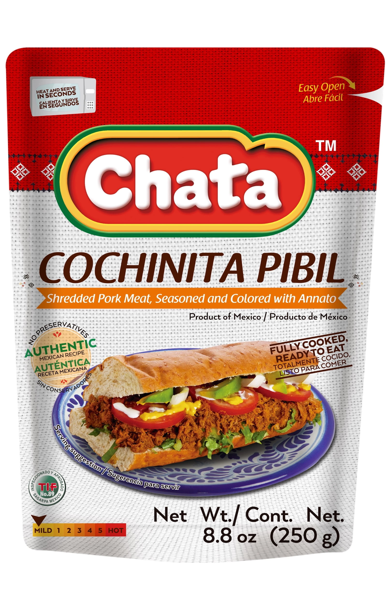 Chata Cochinita Pibil 8.8 oz - Walmart.com