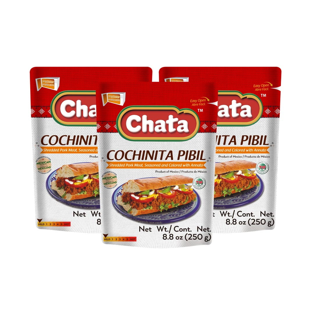 CHATA Cochinita Pibil, Shredded Pork Meat, Seasoned With, 52% OFF