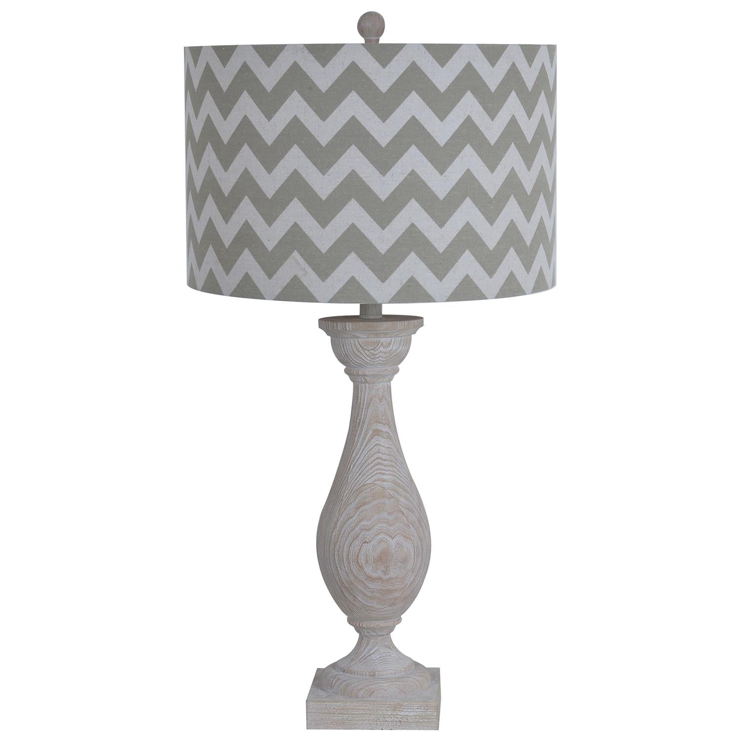 Chateau 32-Inch Table Lamp, Driftwood - Walmart.com