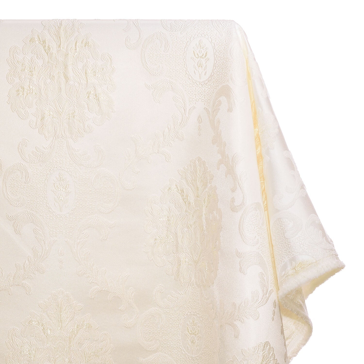 Chateau Damask Upholstery Jacquard Home Décor Polyester 56" Fabric By ...