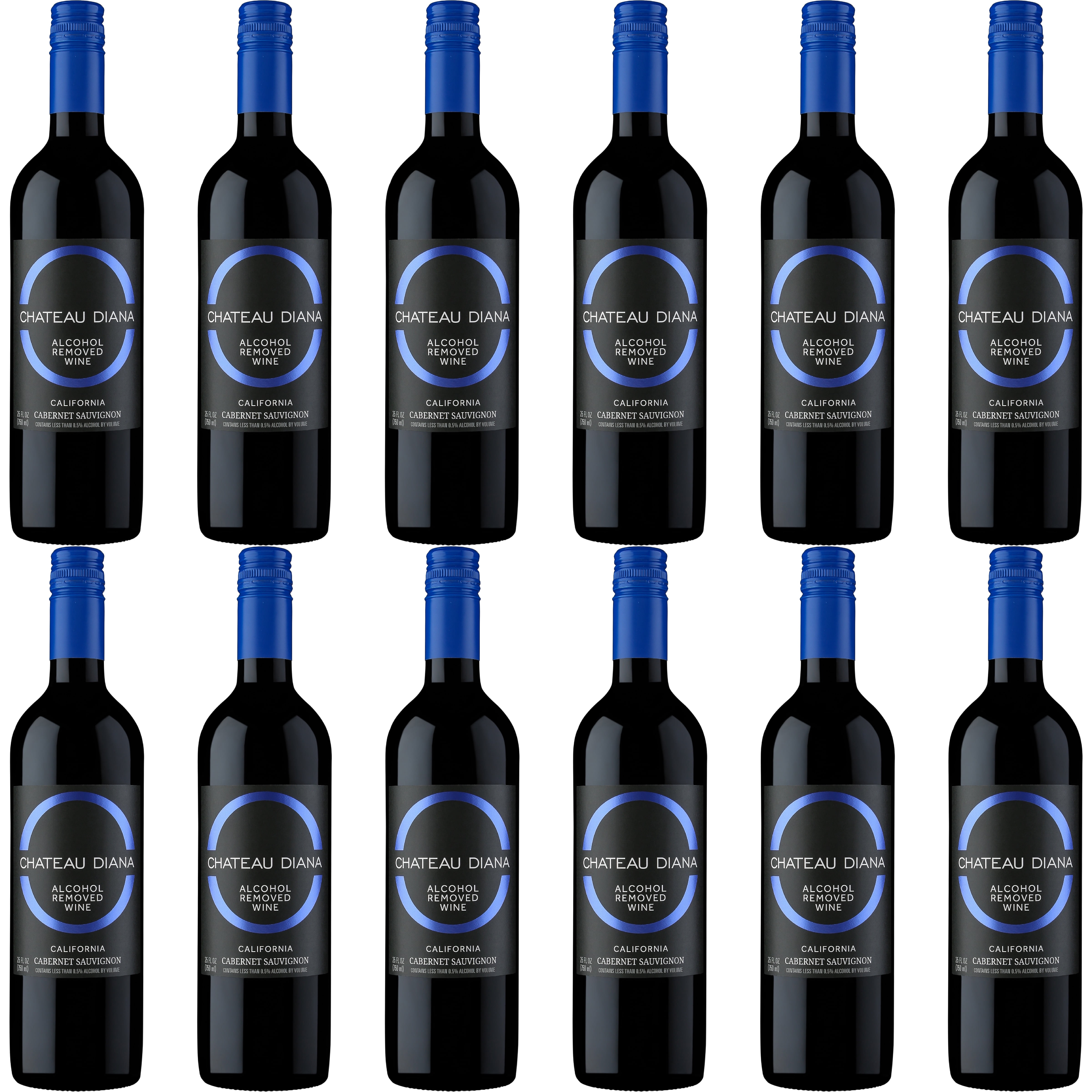 Chateau Diana Zero Alcohol Cabernet Sauvignon - 12 Pack - Walmart.com