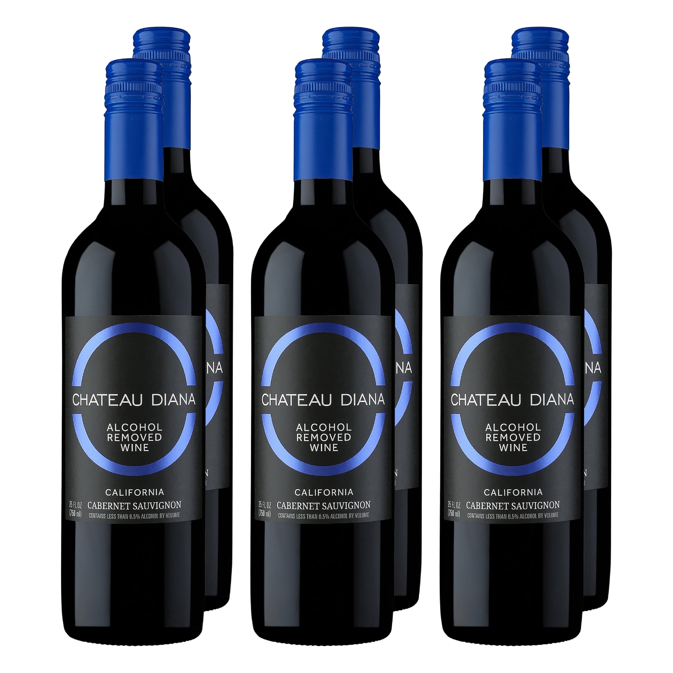 Chateau Diana Zero Alcohol Cabernet Sauvignon - 6 Pack - Walmart.com