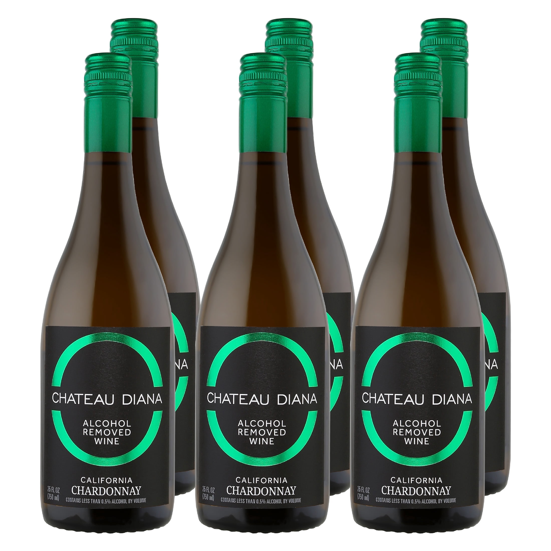 Chateau Diana Zero Alcohol Chardonnay - 6 Pack - Walmart.com