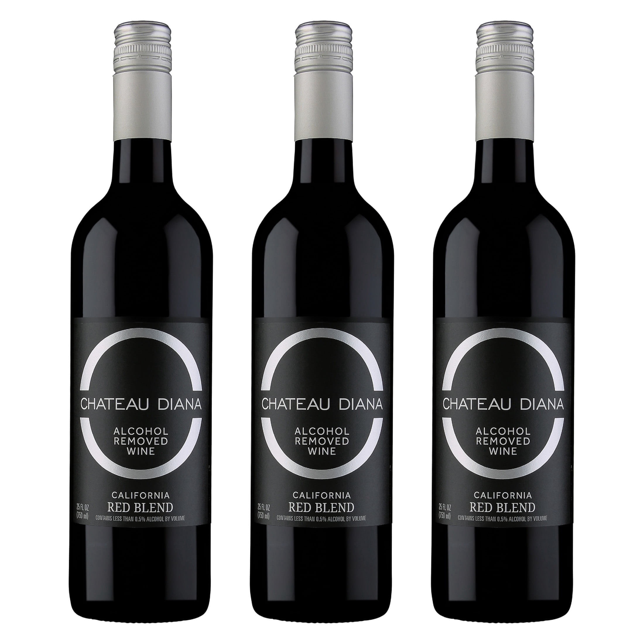 Chateau Diana Zero Alcohol Red Blend - 3 Pack - Walmart.com