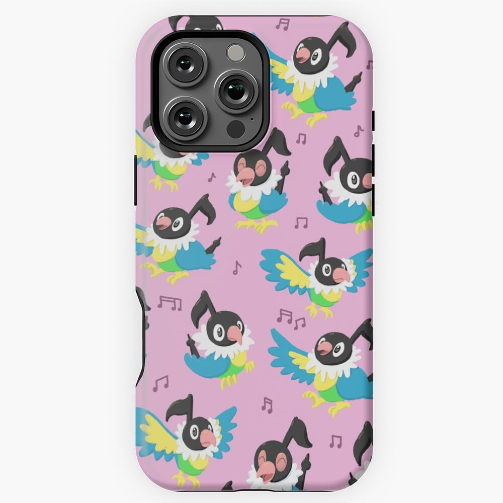 Chatot Bird Art Gaming Inspired Art iPhone Case 11 12 13 14 15 16 17 ...