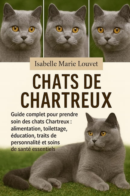 Chats de Chartreux: Guide complet pour prendre soin des chats Chartreux ...