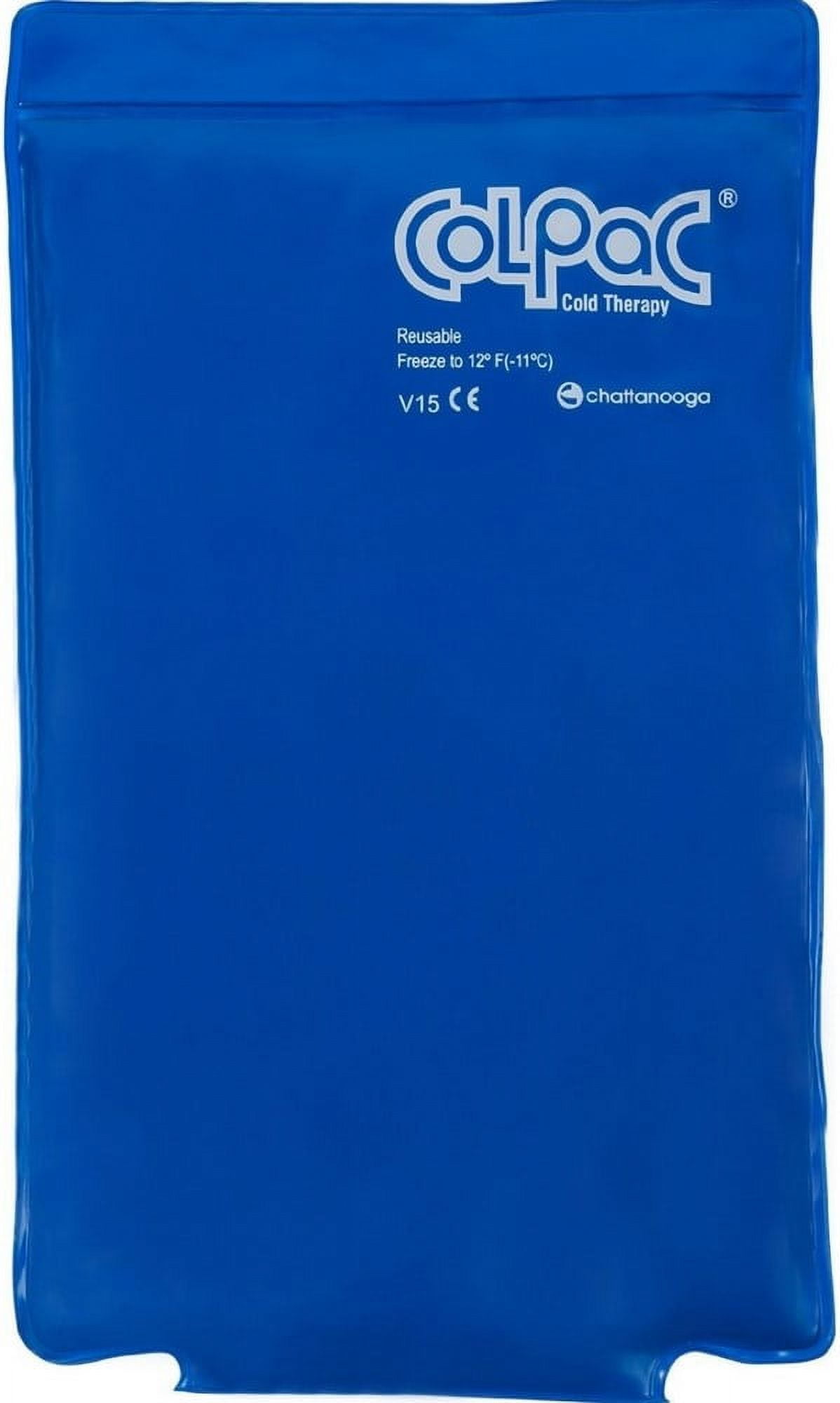 Chattanooga ColPac Blue Vinyl Cold Therapy, Medium/Half-Size Cold Pack ...