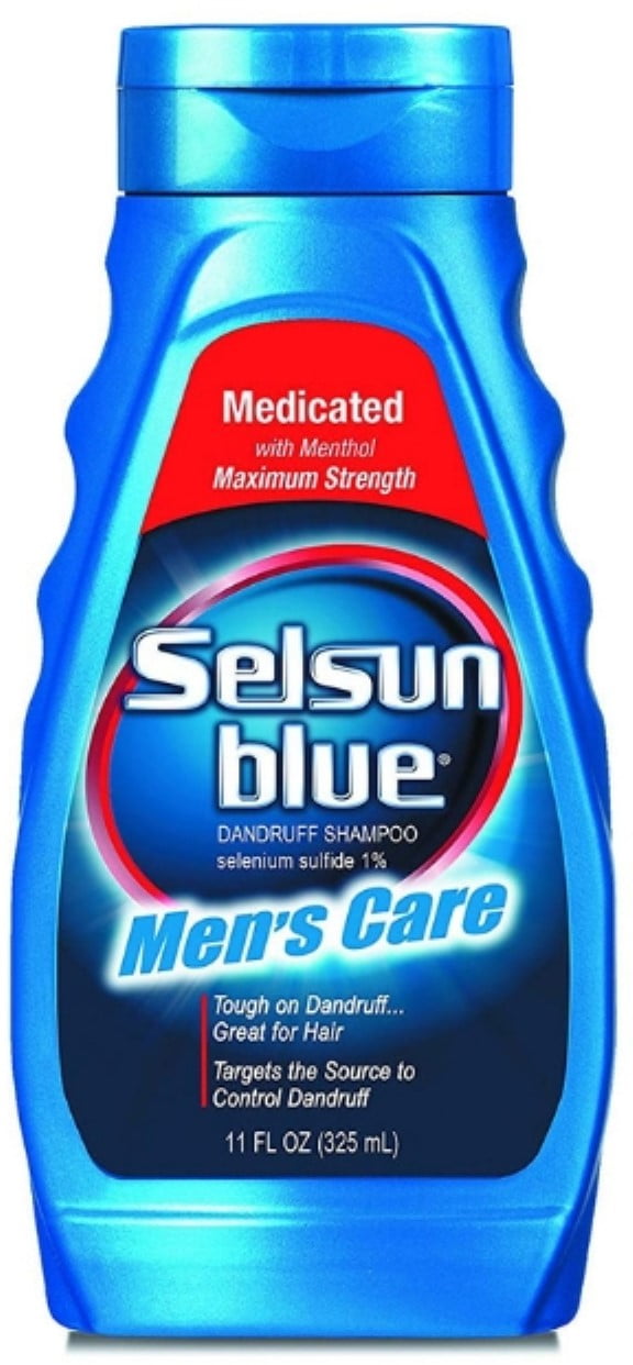Chattem Selsun Blue Men's Care Shampoo, 11 oz - Walmart.com