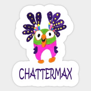 Chattermax From Bluey Drawing Sticker Bluey Stickers For Kids, Bluey ...