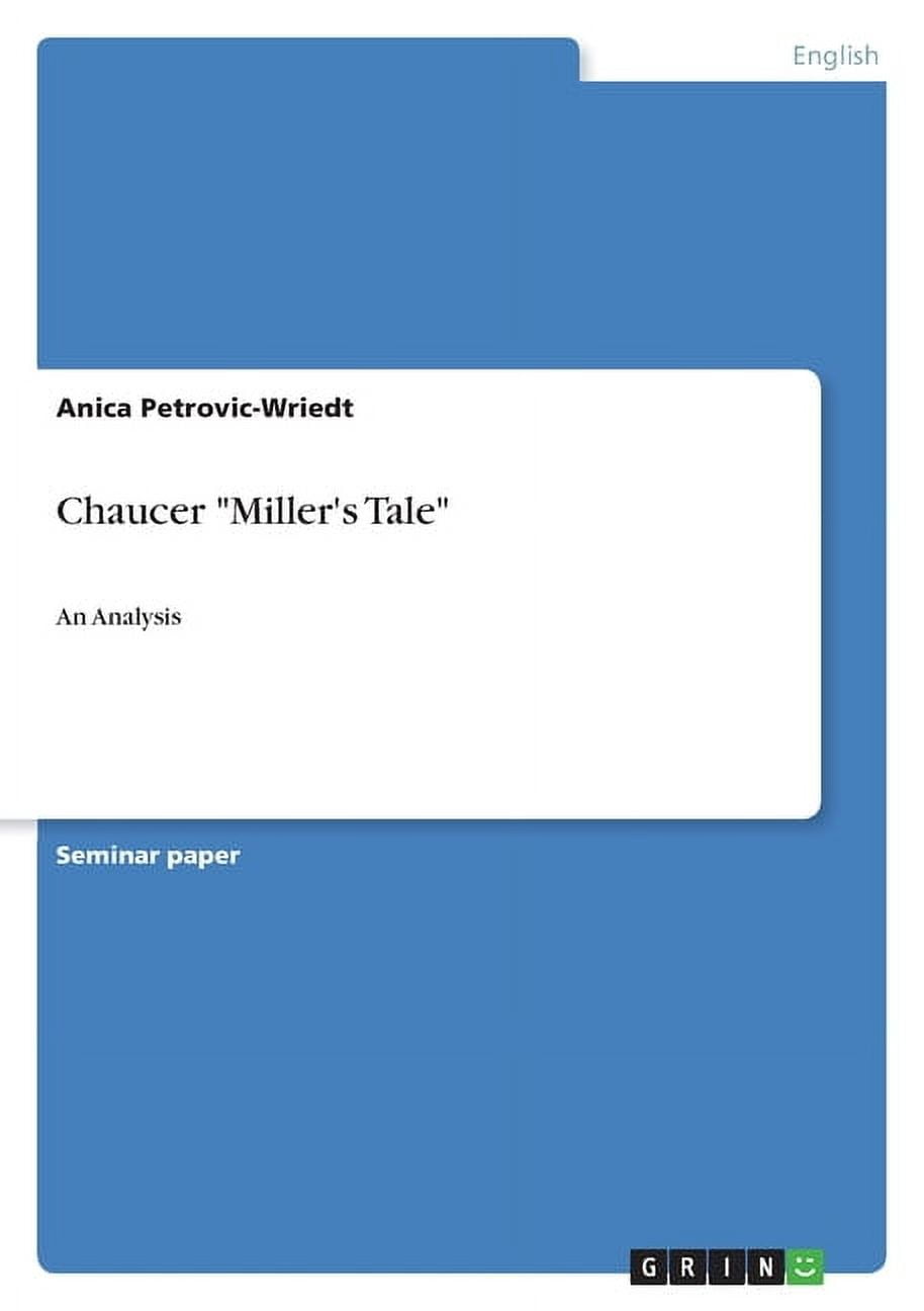 Chaucer Miller S Tale