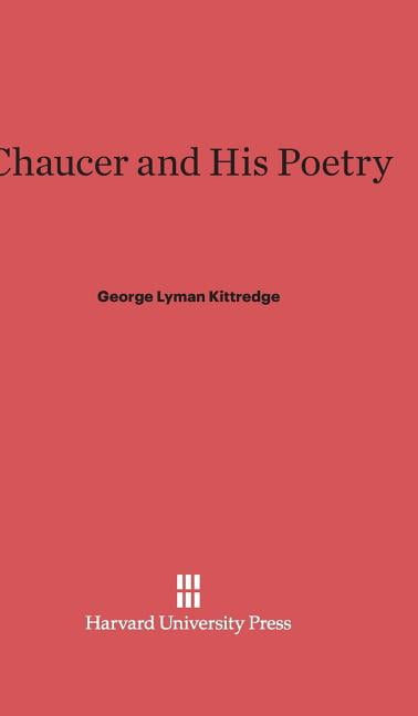Chaucer and His Poetry, (Hardcover) - Walmart.com