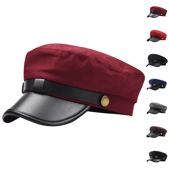 Chauffeur Hat for Men Women Classic Vintage Newsboy Cap Costume Hats ...