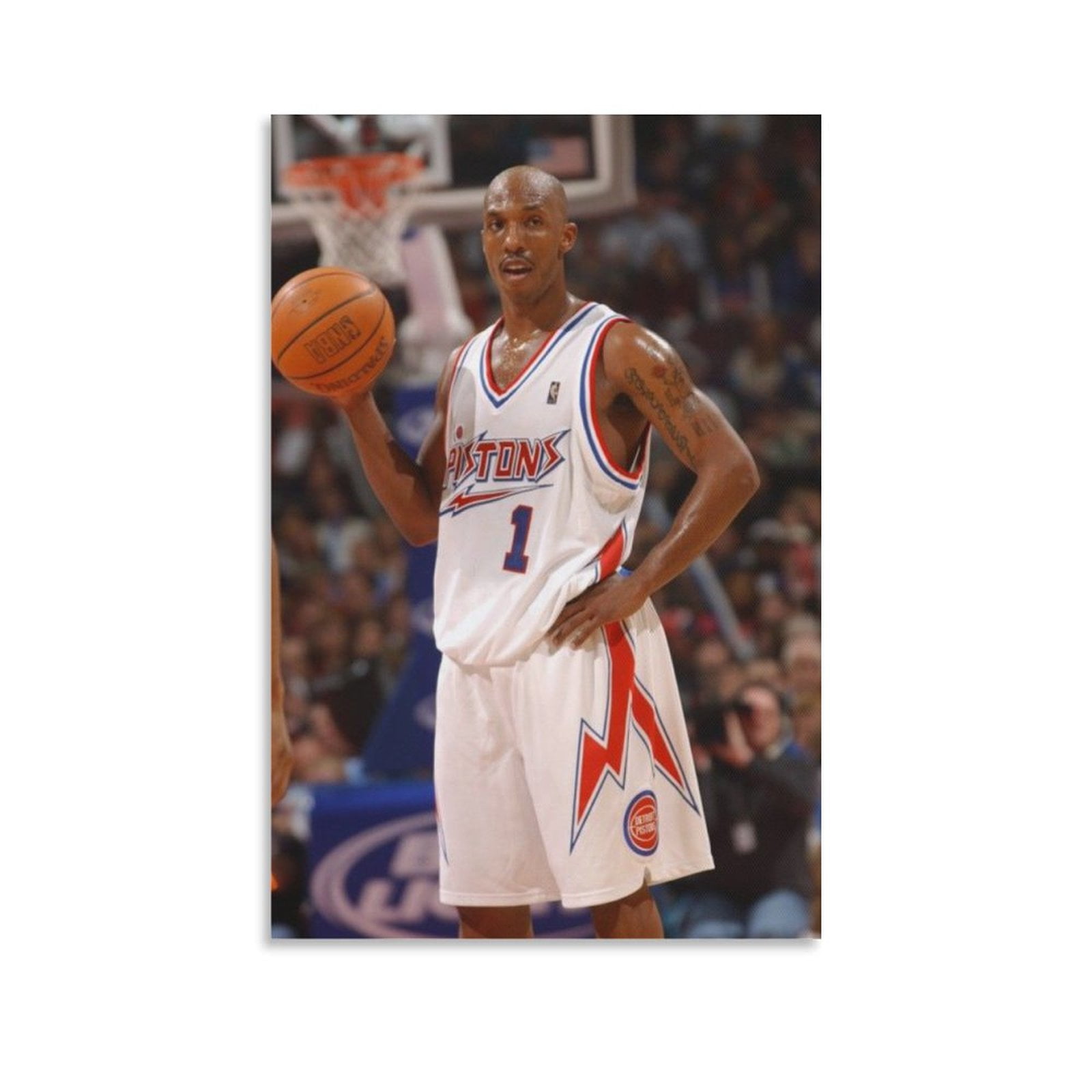 Chauncey Billups Poster Basketball Player (15) Art Poster Canvas ...
