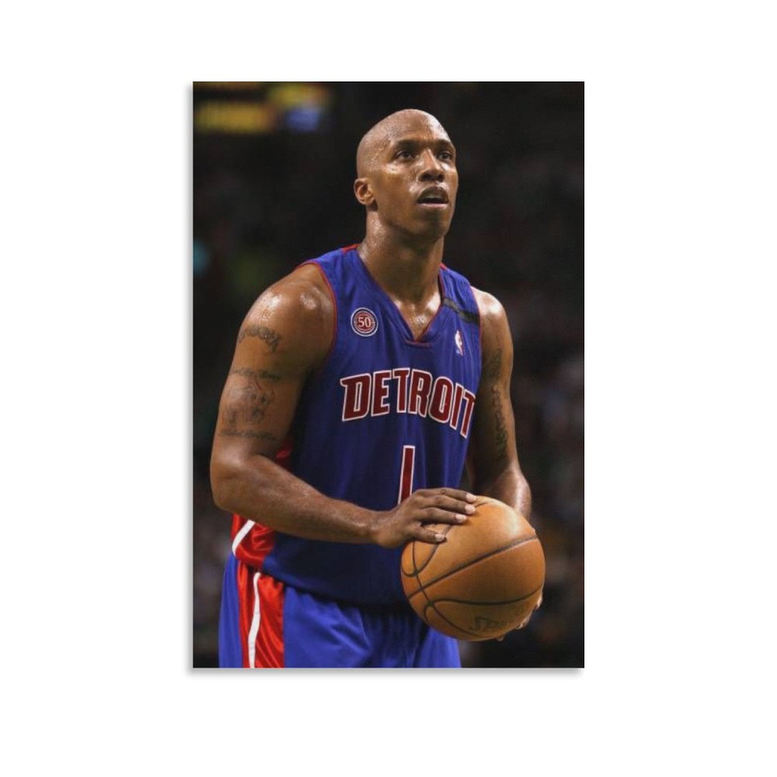Chauncey Billups Poster Basketball Player (2) Canvas Art Poster and ...