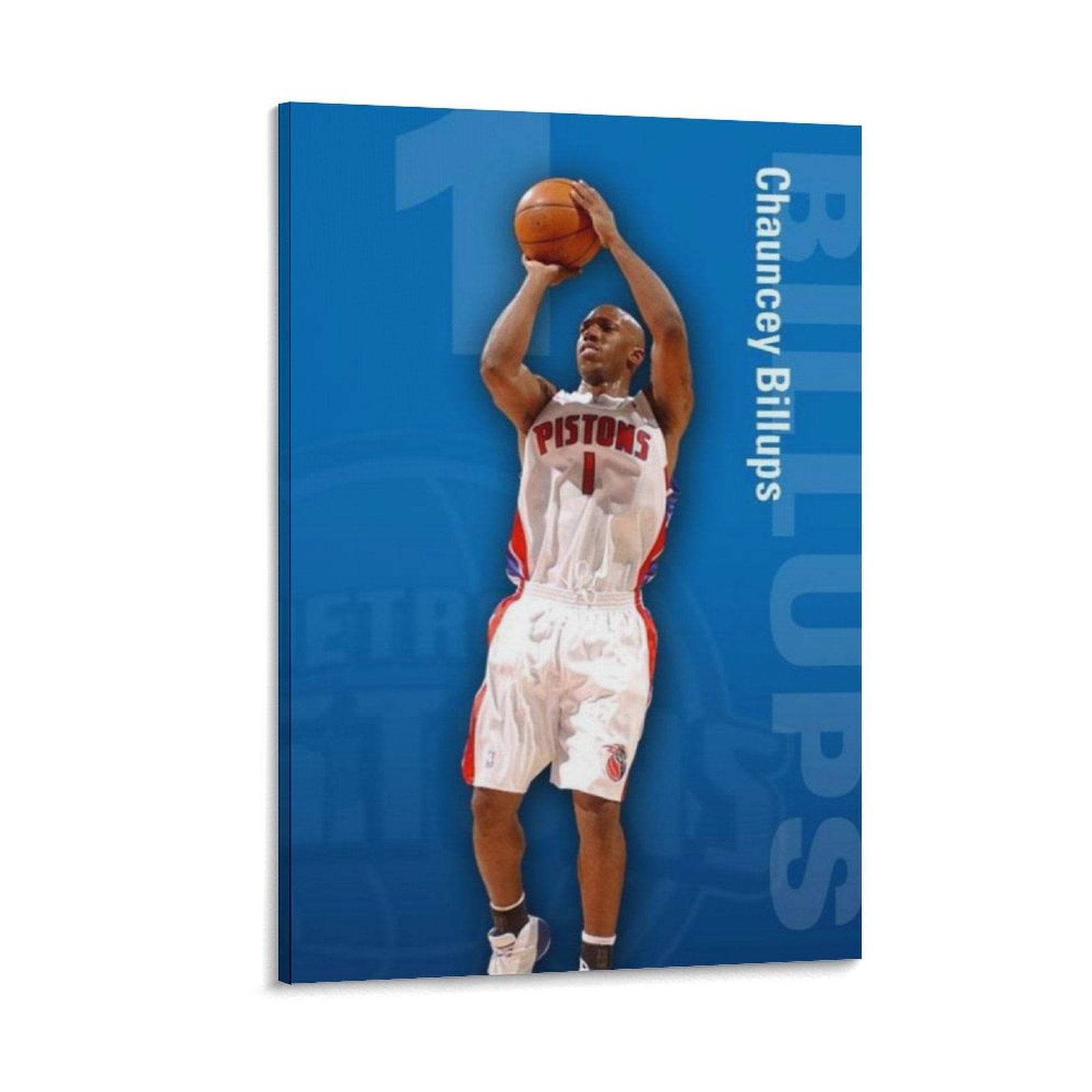 Chauncey Billups Poster Basketball Player (36) Canvas Wall Art Poster ...