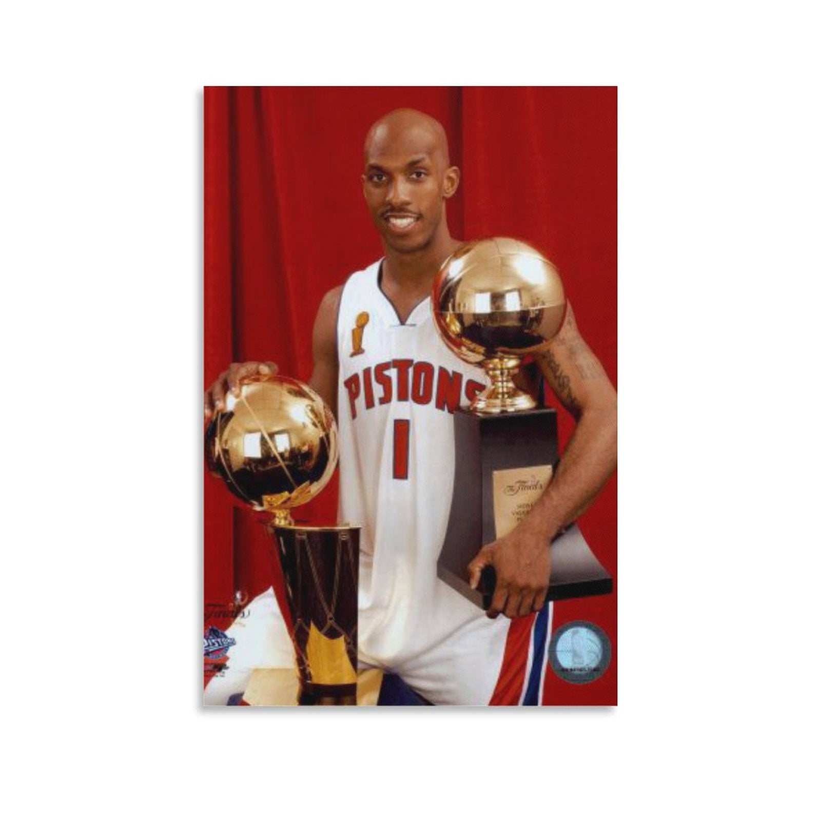 Chauncey Billups Poster Basketball Player (6) Wall Art Poster Scroll ...