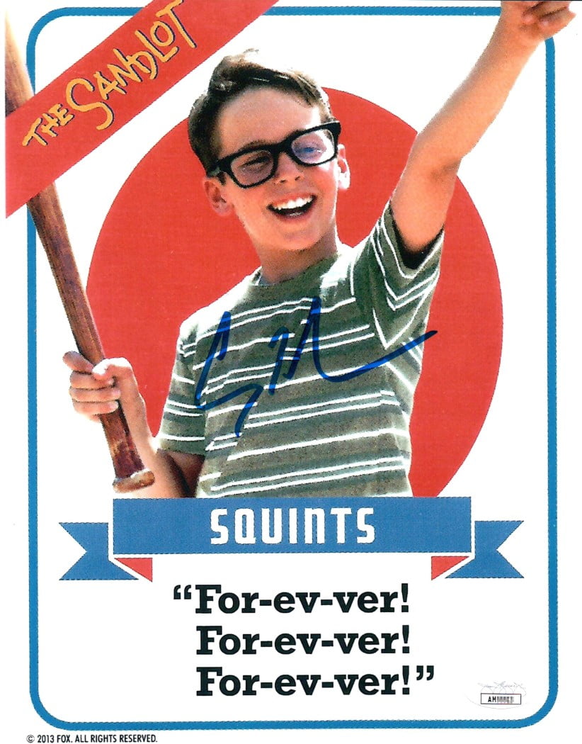 Chauncey Leopardi Signed Autographed 8X10 Photo The Sandlot Squints ...
