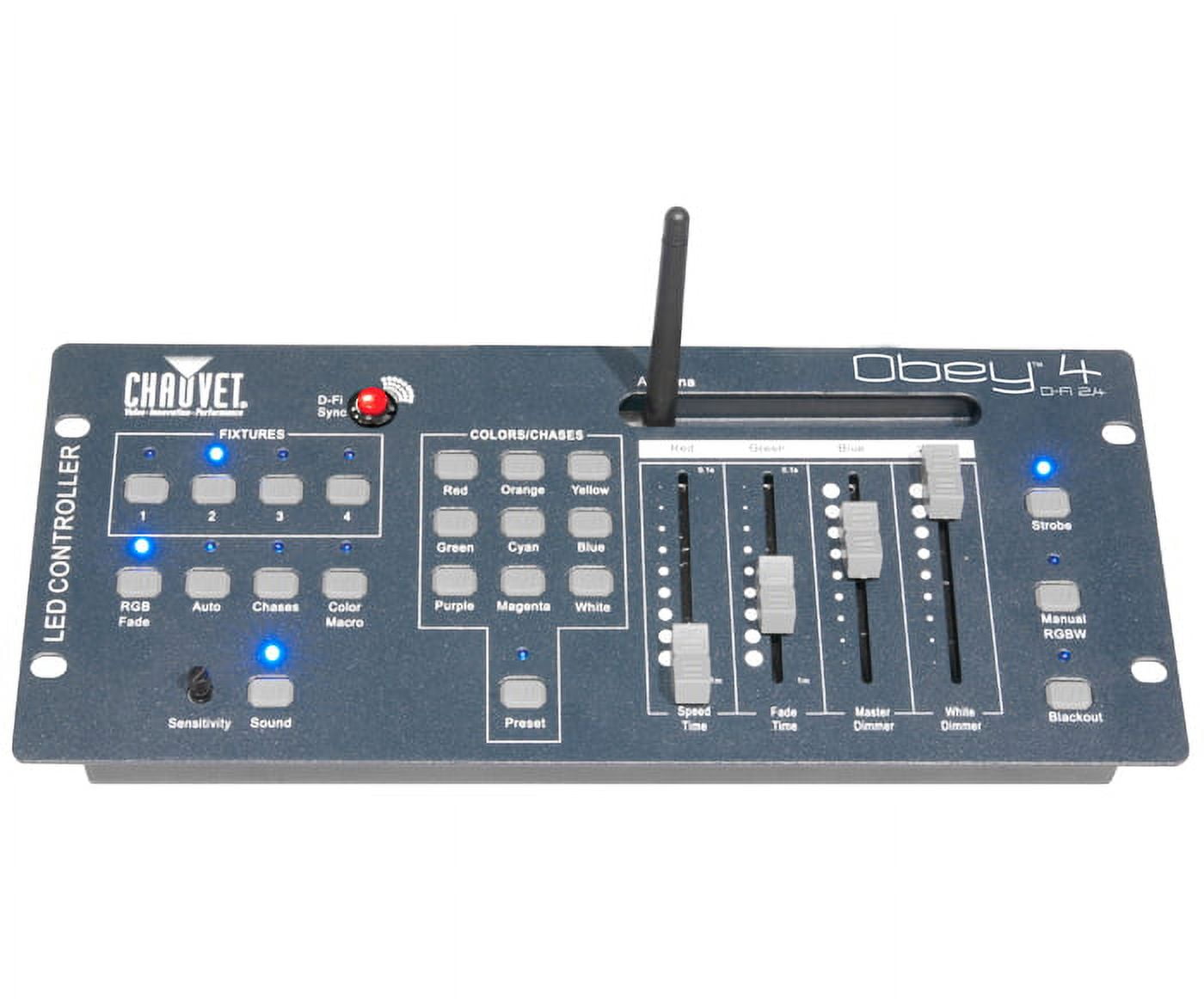 Chauvet%20Obey%204%20DFI%202.4%20DMX%20Controller - Walmart.com