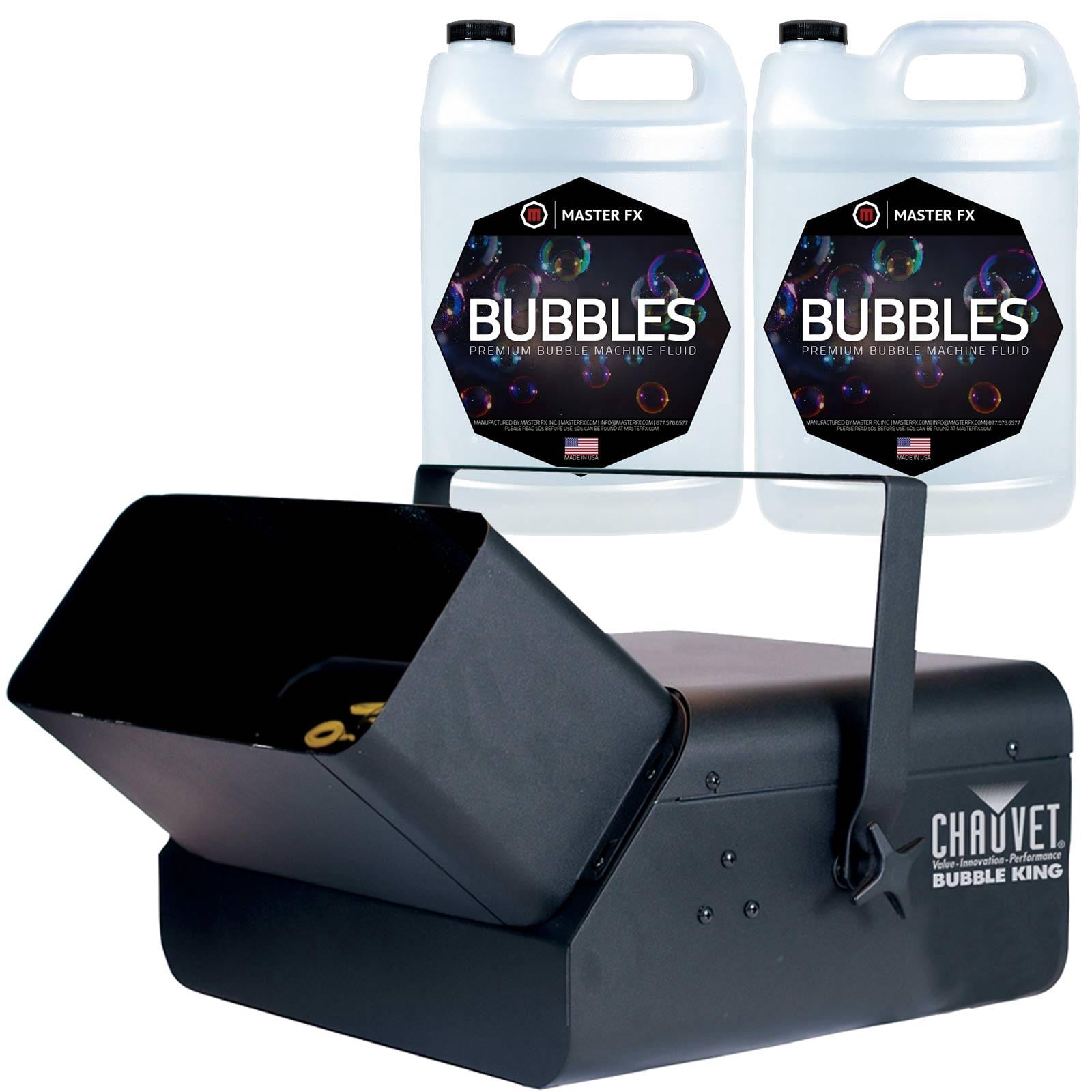 Chauvet DJ B-550 Bubble King Bubble Machine with Master FX BF-PB-1 ...
