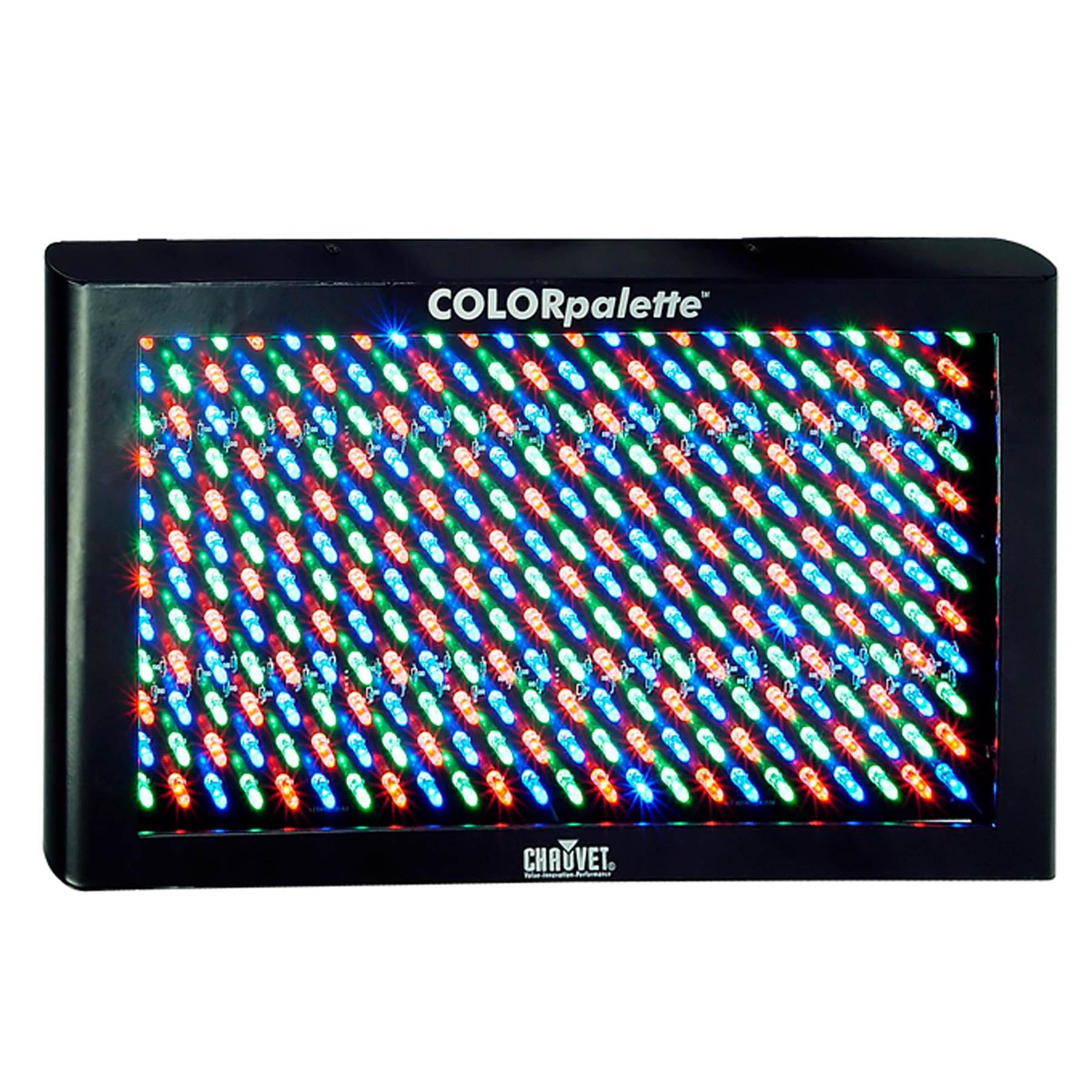 Chauvet DJ COLORpalette LED RGB 27 Channel DMX Wash/Colorful Panel ...