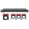 Chauvet DJ Data Stream 4 Datastream 1 - 4 Optical Splitter + (4) DMX ...